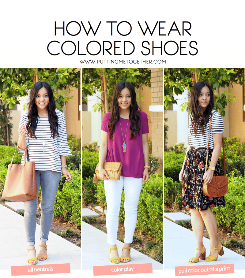 Different Colored Shoes