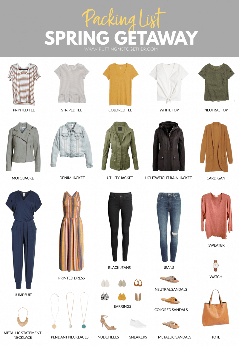 My Packing List for a Quick Chicago Trip - What to Pack for a Spring Trip