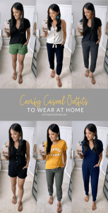 Comfy Casual Outfits to Wear at Home and Feel Put Together