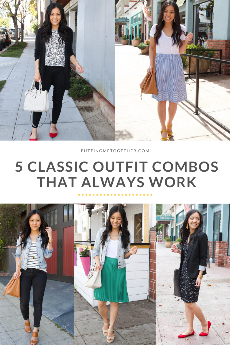 5 Classic Outfit Combos That Always Work - Putting Me Together