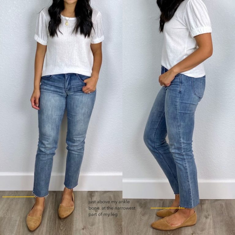 How to Style Straight Leg Jeans - Tips for Shoes, Tops, and Silhouettes