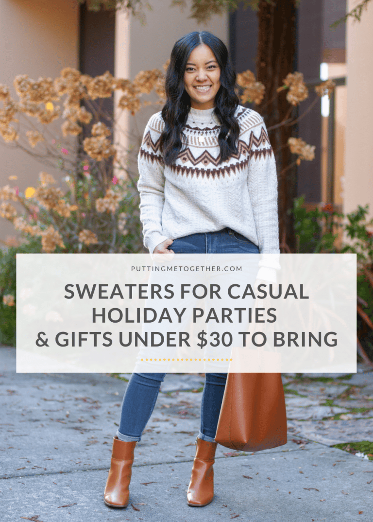 Stylish Sweaters for Casual Holiday Parties & Gifts Under $30