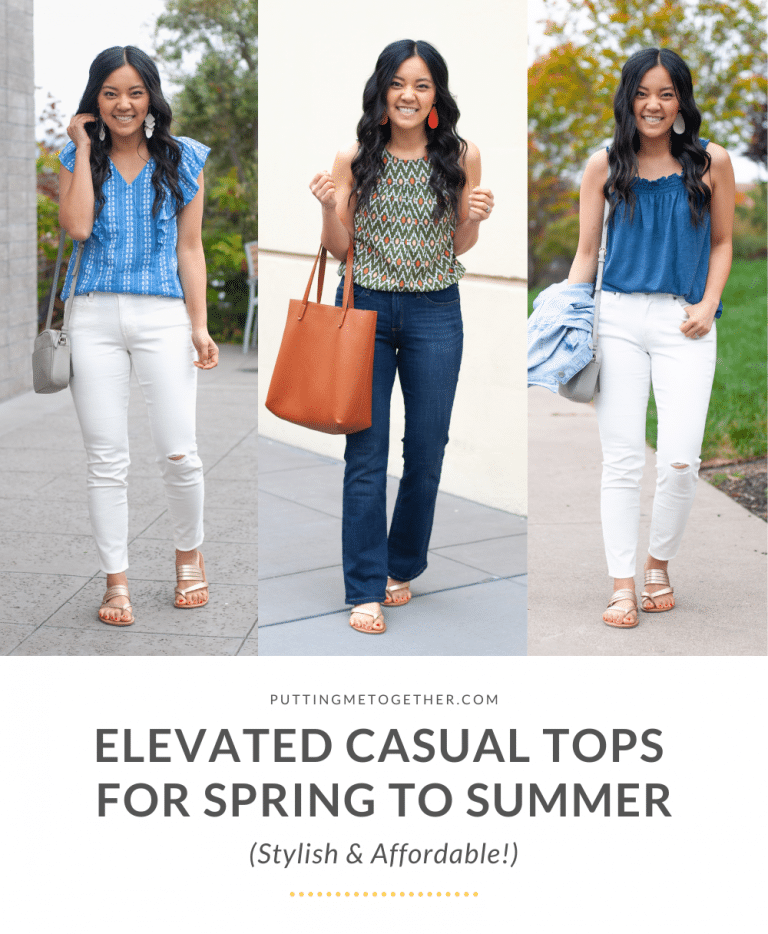 Elevated Casual Tops for Spring to Summer (Super Affordable!)